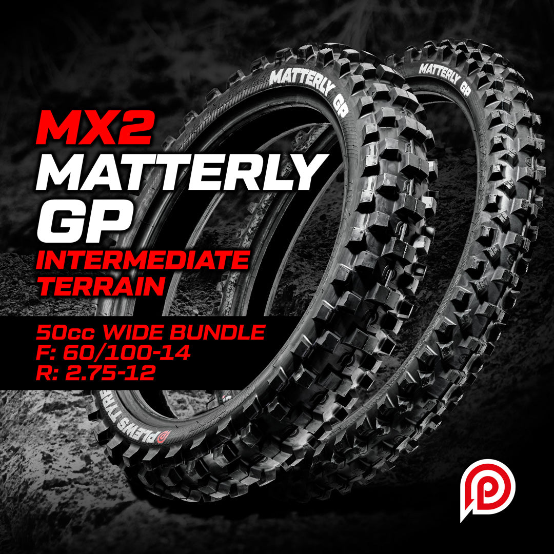 MX2 Matterly Big Wheel 50cc Bundle – Plews Tyres