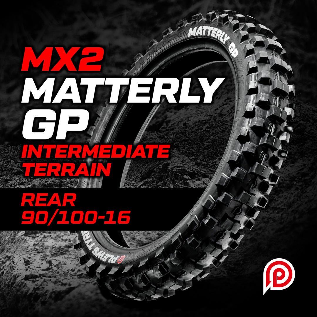 MX2 MATTERLY GP Medium Rear - 90 / 100 – 16 – Plews Tyres